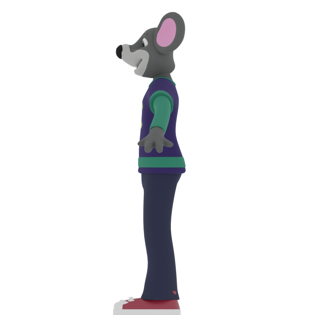 Chuck e Cheese 3D model - ZATNav