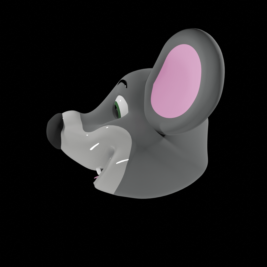 Chuck e Cheese 3D model - ZATNav