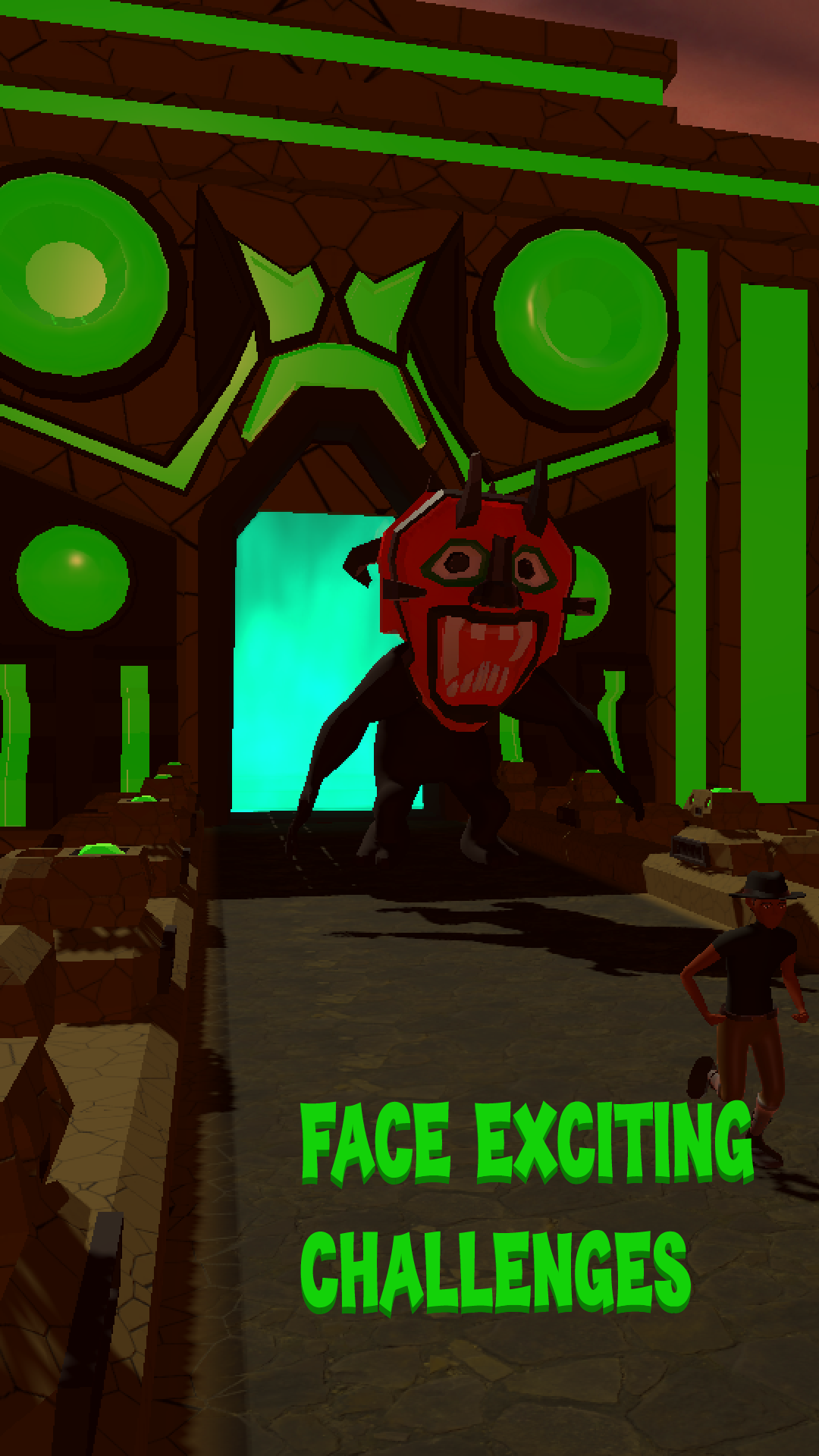 Temple Escape and Shooting - ZATNav